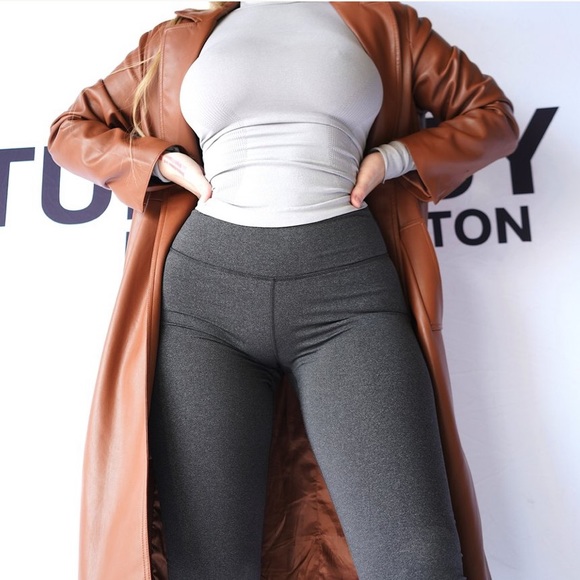 Naturyl | Pants & Jumpsuits | Naturyl Yoga Pants Charcoal | Poshmark